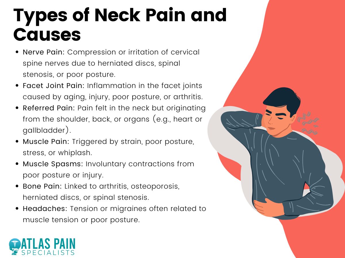 The Different Types of Neck Pain and Their Causes