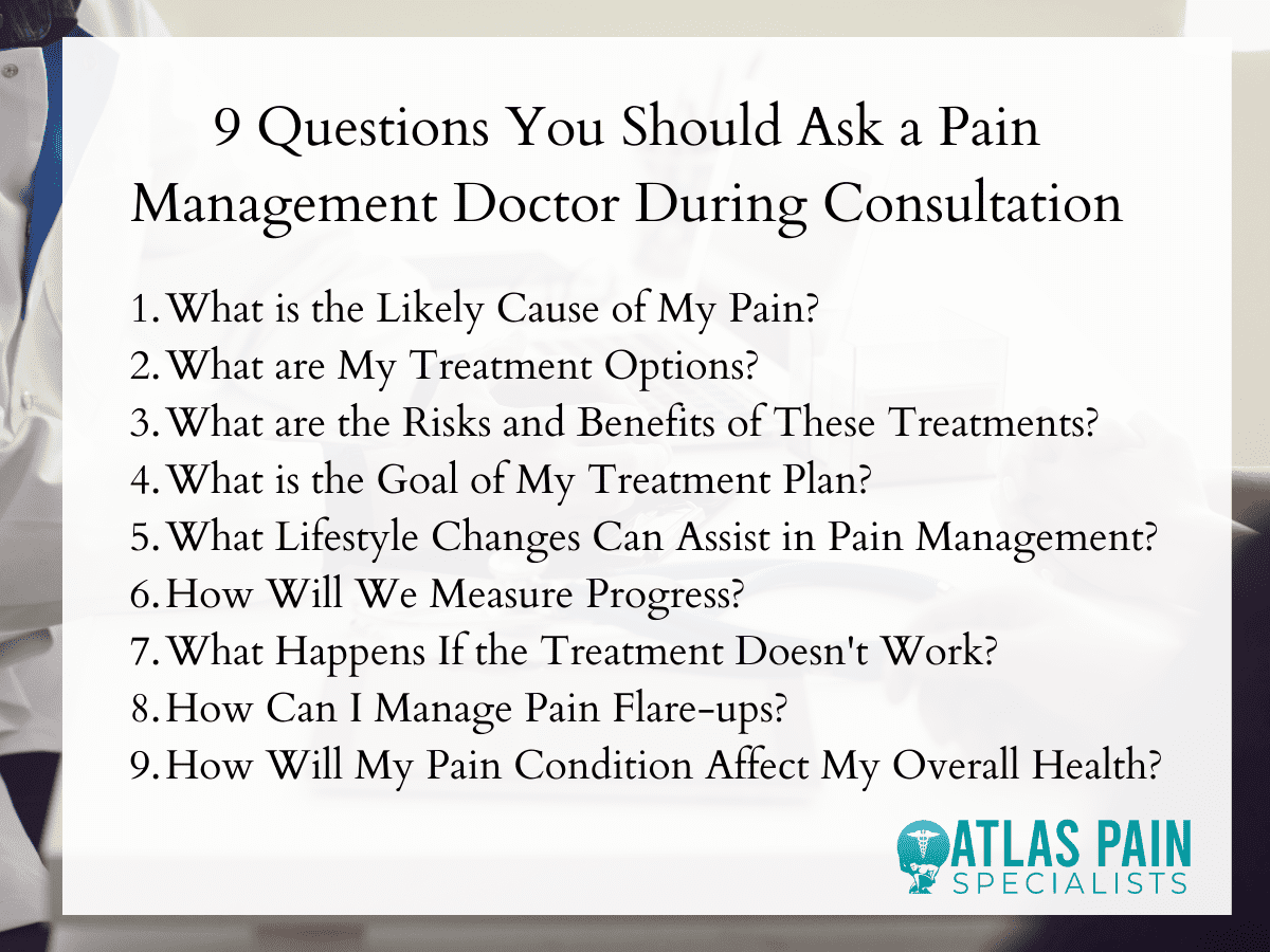 9 Questions You Should Ask a Pain Management Doctor During Consultation ...