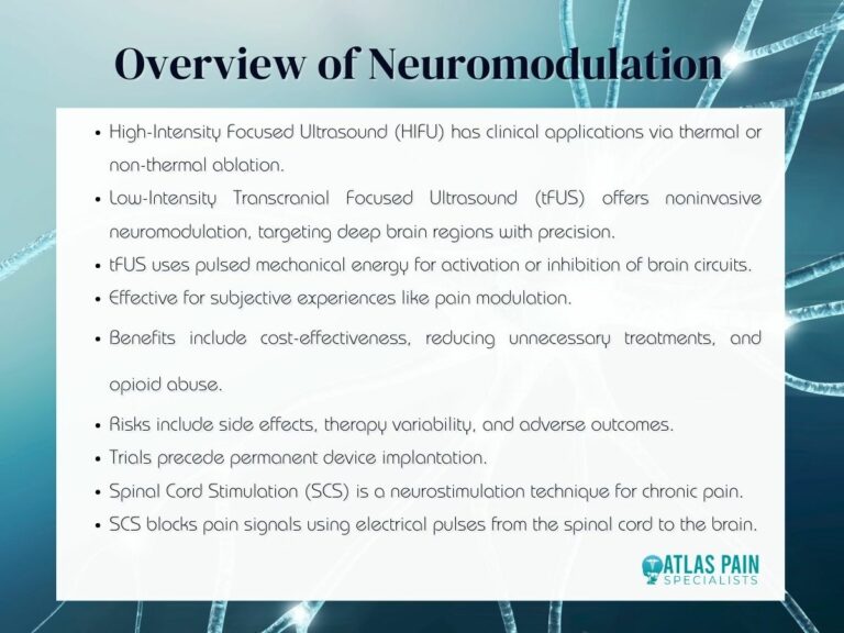 The Role of Neuromodulation in Chronic Pain Management - Atlas Pain ...